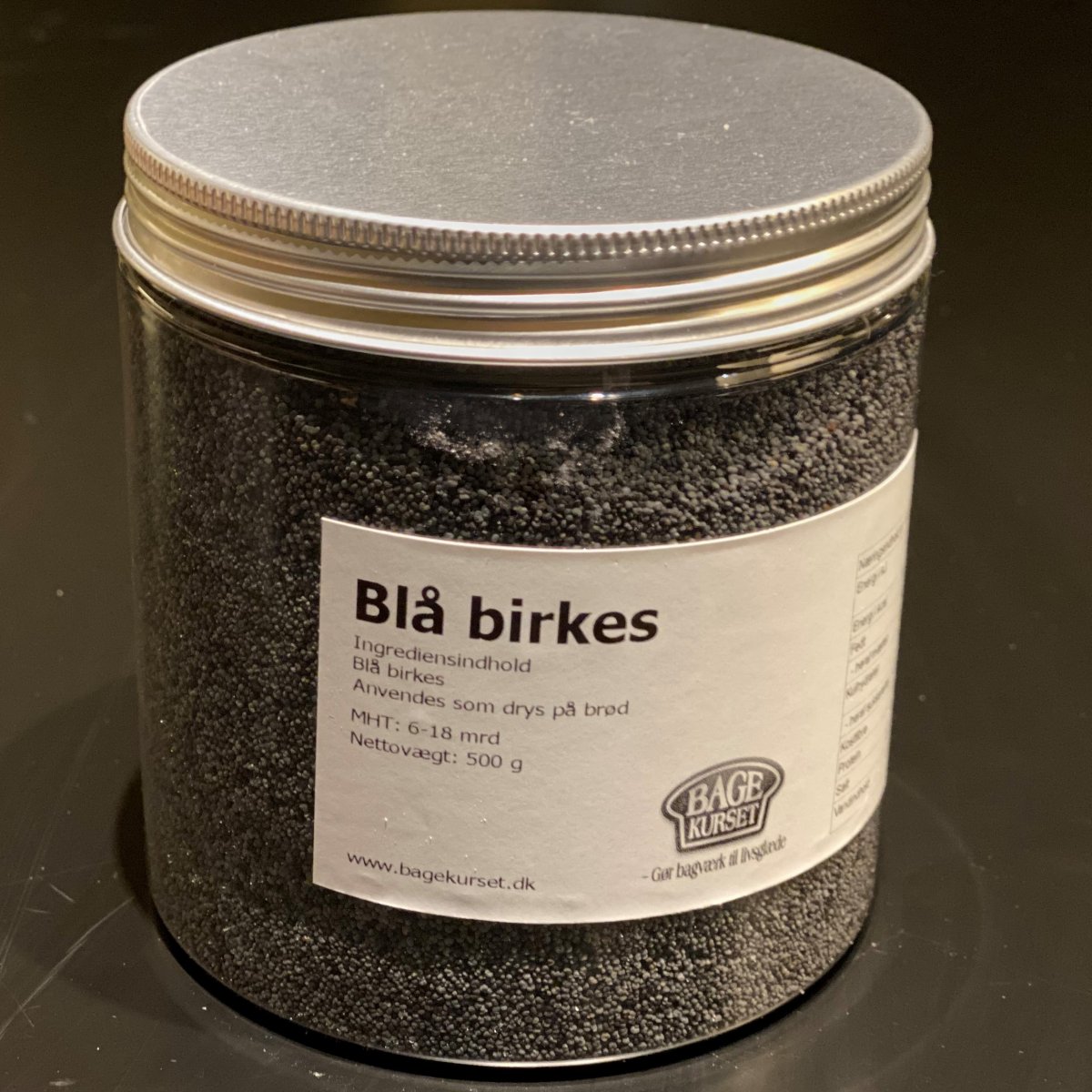 Blå birkes - Kerner og drys - Bagekurset